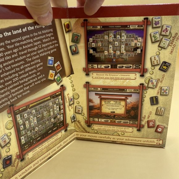 Video Games & Consoles | Mahjong Escape Ancient Japan Pc Game Cd Rom ...